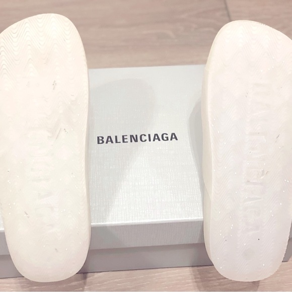 Balenciaga | Shoes | Balenciaga Mallorca Sandal Transparent Plastic ...